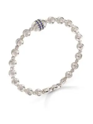 OFFICINA BERNARDI 18kt White Gold Sapphire Empire Bracelet - Silver