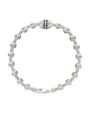 OFFICINA BERNARDI 18kt White Gold Sapphire Empire Bracelet - Silver