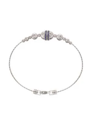 OFFICINA BERNARDI 18kt White Gold Enigma Sapphire Bracelet