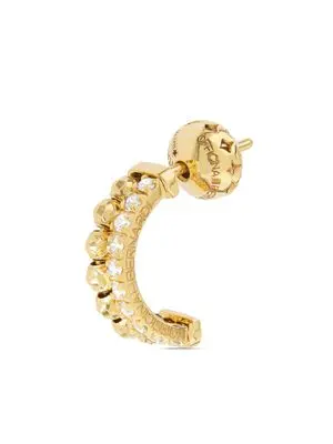 OFFICINA BERNARDI 18kt Yellow Moon Eden Diamond Earrings - Gold