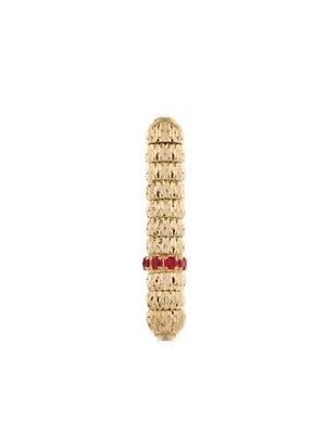OFFICINA BERNARDI 18kt Yellow Enigma Ruby Drop Earrings