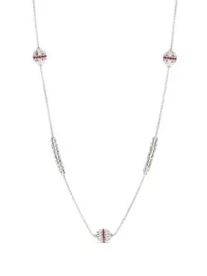 OFFICINA BERNARDI 18kt White Gold Ophidia Ruby Necklace