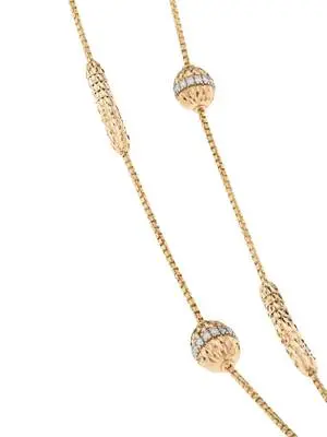OFFICINA BERNARDI 18kt Yellow Ophidia Diamond Necklace