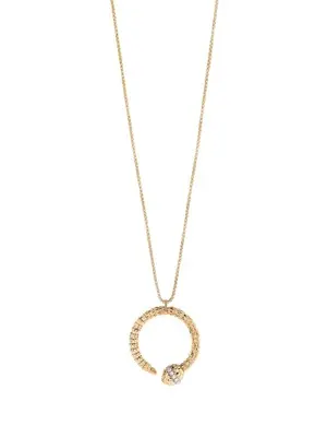 OFFICINA BERNARDI 18kt Yellow Diamond Ophidia Necklace - Gold