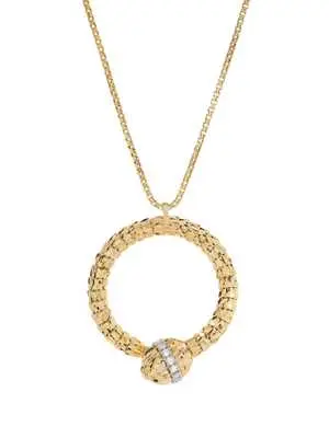 OFFICINA BERNARDI 18kt Yellow Diamond Ophidia Necklace