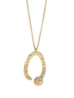 OFFICINA BERNARDI 18kt Yellow Diamond Ophidia Necklace