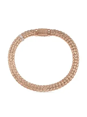 OFFICINA BERNARDI 18kt Rose Gold Diamond Enigma Bracelet - Pink
