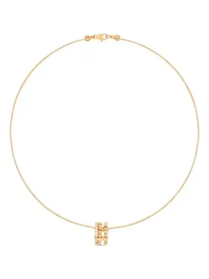 OFFICINA BERNARDI 18kt Yellow Moon Eden Diamond Necklace - Gold
