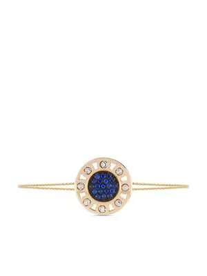 OFFICINA BERNARDI 18kt Senzatempo Sapphire And Diamond Bracelet - Gold