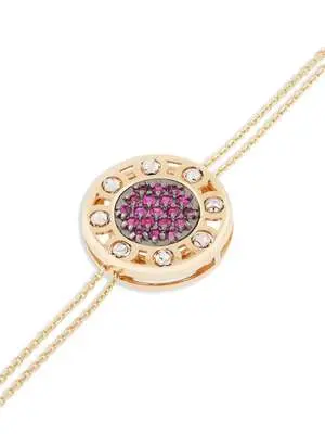 OFFICINA BERNARDI 18kt Yellow Senzatempo Ruby And Diamond Bracelet