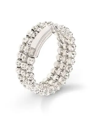 OFFICINA BERNARDI 18kt White Gold Diamond Ring - Silver