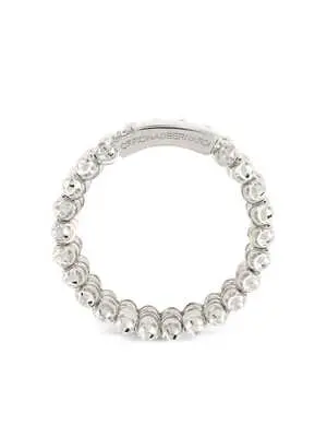 OFFICINA BERNARDI 18kt White Gold Diamond Ring - Silver