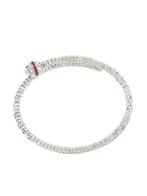 OFFICINA BERNARDI 18kt White Gold Ruby Bangle