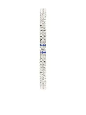 OFFICINA BERNARDI 18kt White Gold Sapphire Bracelet - Silver