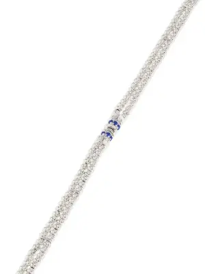 OFFICINA BERNARDI 18kt White Gold Sapphire Bracelet - Silver