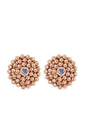 OFFICINA BERNARDI 18kt Rose Gold Mimosa Sapphire Earrings - Pink