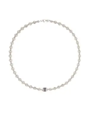 OFFICINA BERNARDI 18kt White Gold Sapphire Empire Necklace