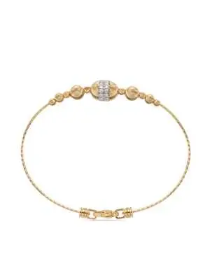OFFICINA BERNARDI 18kt Yellow Empire Diamond Bangle