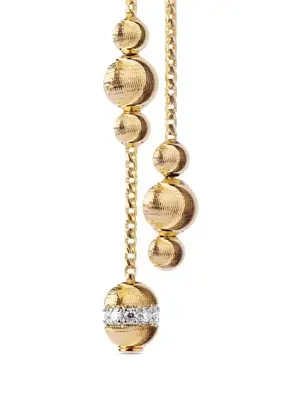 OFFICINA BERNARDI 18kt Yellow Diamond Drop Earrings