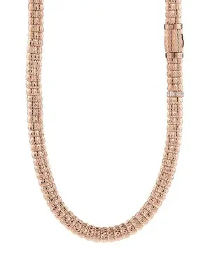 OFFICINA BERNARDI 18kt Rose Gold Diamond Enigma Necklace - Pink