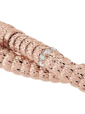 OFFICINA BERNARDI 18kt Rose Gold Diamond Enigma Necklace - Pink