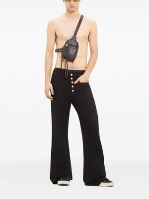 COURREGES Leather Crossbody Bag