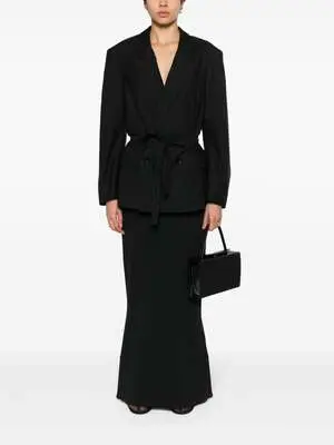 LEMAIRE Belted Double-breasted Blazer