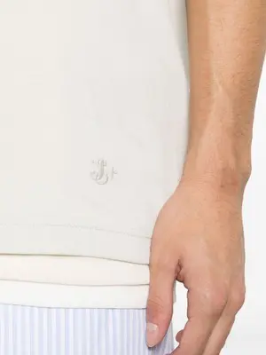 JIL SANDER Layered Cotton T-shirt - White