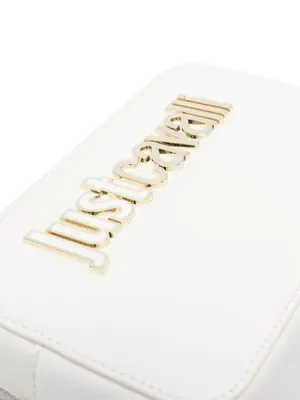 Just Cavalli Logo Cross Body Bag - White
