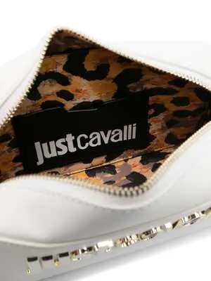 Just Cavalli Logo Cross Body Bag - White