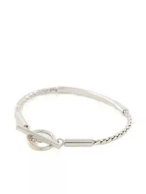 Saint Laurent Rope-chain Tube Bracelet