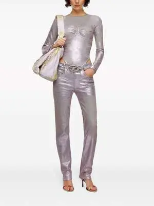 DIESEL® 1989 D-mine Straight-leg Jeans - Silver