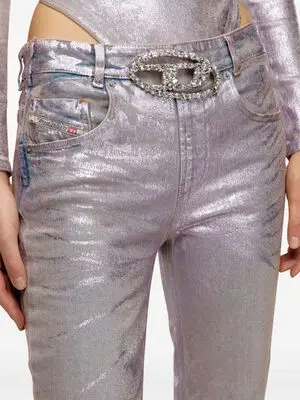DIESEL® 1989 D-mine Straight-leg Jeans - Silver