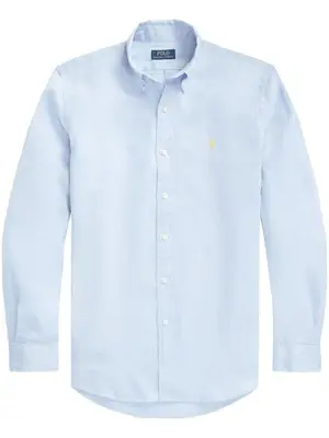 Polo Ralph Lauren Polo Pony-embroidered Shirt - Blue