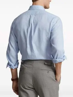 Polo Ralph Lauren Polo Pony-embroidered Shirt - Blue