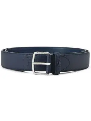 Lacoste Logo-engraved Belt - Blue