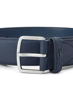 Lacoste Logo-engraved Belt - Blue