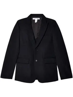 Comme Des Garçons Single-breasted Wool Blazer