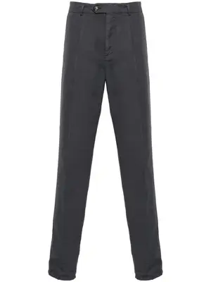 Brunello Cucinelli Tapered Chino Trousers - Grey