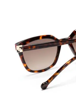 Carolina Herrera Square-frame Sunglasses