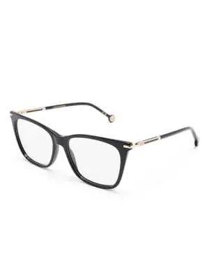 Carolina Herrera Logo-engraved Cat-eye Glasses
