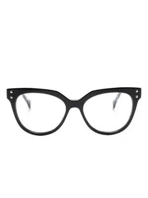 Carolina Herrera Butterfly Eyeglasses - Black