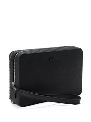 Lacoste Chantaco Leather Clutch
