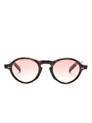 CUTLER & GROSS Gr08 Round-frame Sunglasses - Brown