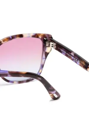 TOM FORD Elsa Wayfarer-frame Sunglasses