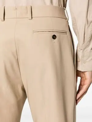 Alexander McQueen Mid-rise Tailored Twill Trousers