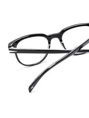 DB EYEWEAR BY DAVID BECKHAM Db 7120 Square Frame Glasses - Black