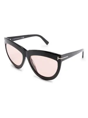 TOM FORD Doris Oversize-frame Sunglasses - Black