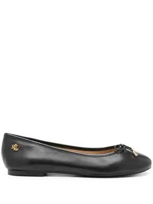 Ralph Lauren Jayna Leather Ballerinas
