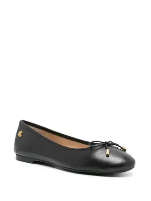 Ralph Lauren Jayna Leather Ballerinas